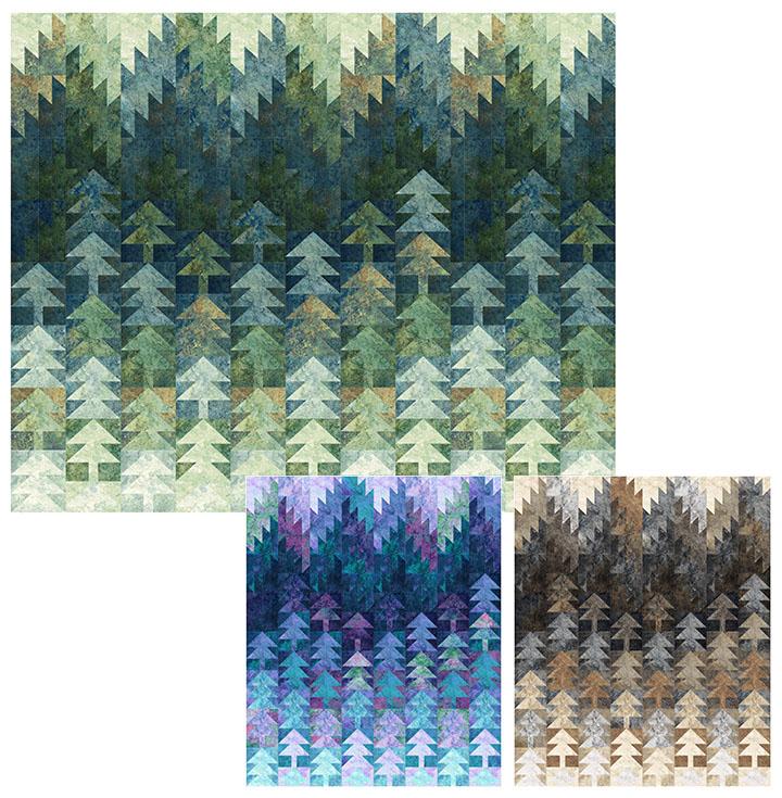 Misted Pines 2.0 Pattern – Nebraska Quilt Company