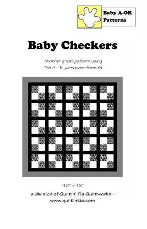 Baby Checkers Quilt Pattern - Nebraska Quilt Company