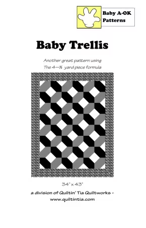 Baby Trellis Quilt Pattern - Nebraska Quilt Company