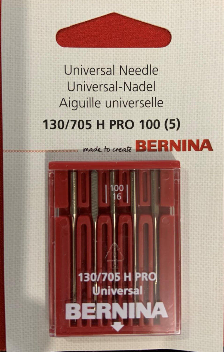 Bernina Universal Needles (5 Pack) 100/16 – Nebraska Quilt Company