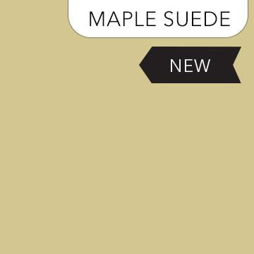 Colorworks Solid Maple Suede - Nebraska Quilt Company