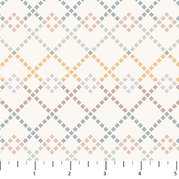 Cotton-Tale Diamonds Cream – Nebraska Quilt Company