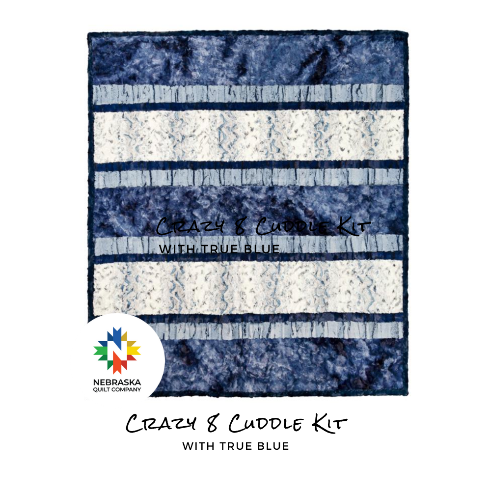 Crazy 8 Cuddle® Kit True Blue