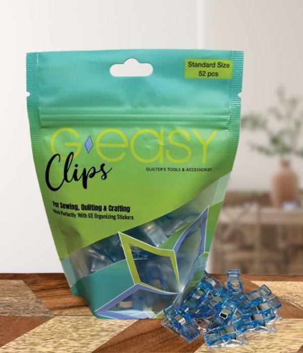 G Easy Organizing Clips Small Blue - Nebraska Quilt Company