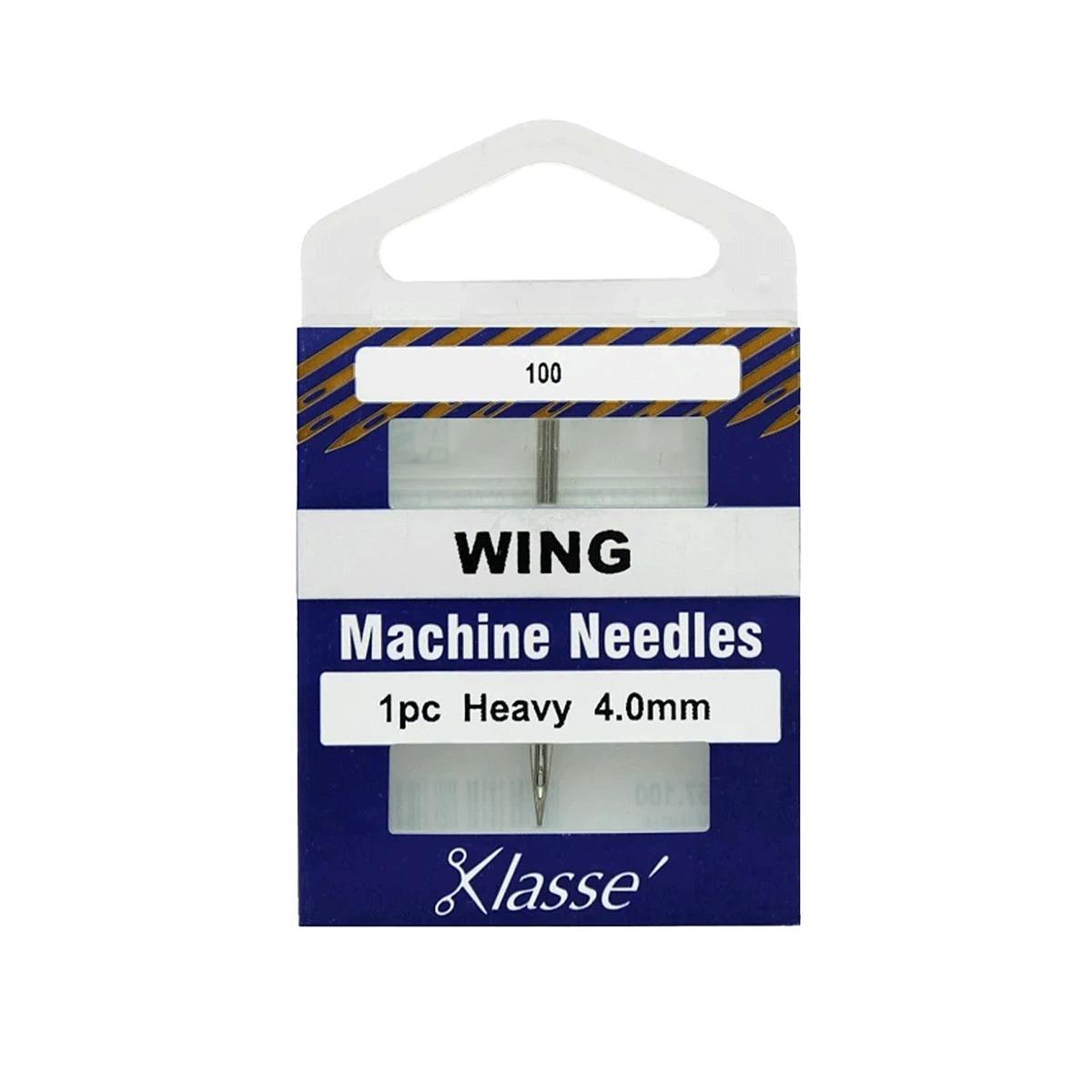 Klasse Wing Machine Needle 4.0MM/100 - 1ct