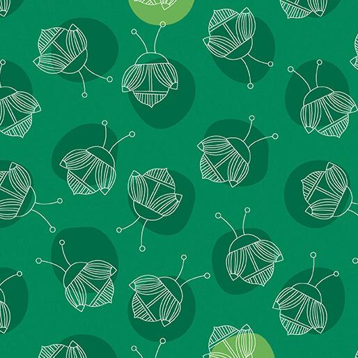 Lucky Bugs Bug A Dot Forest Green