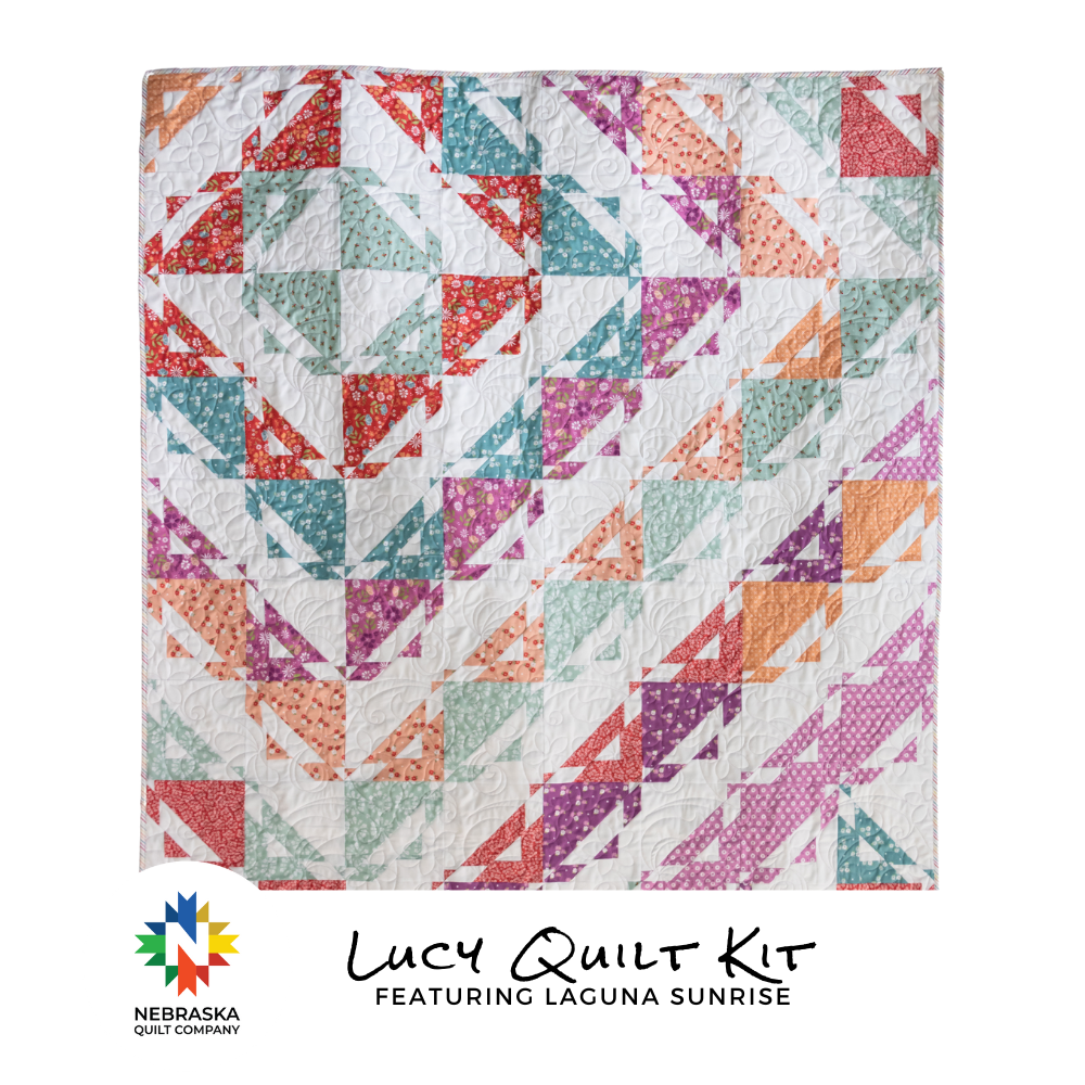 Lucy Quilt Kit Featuring Laguna Sunrise – Nebraska Quilt Company