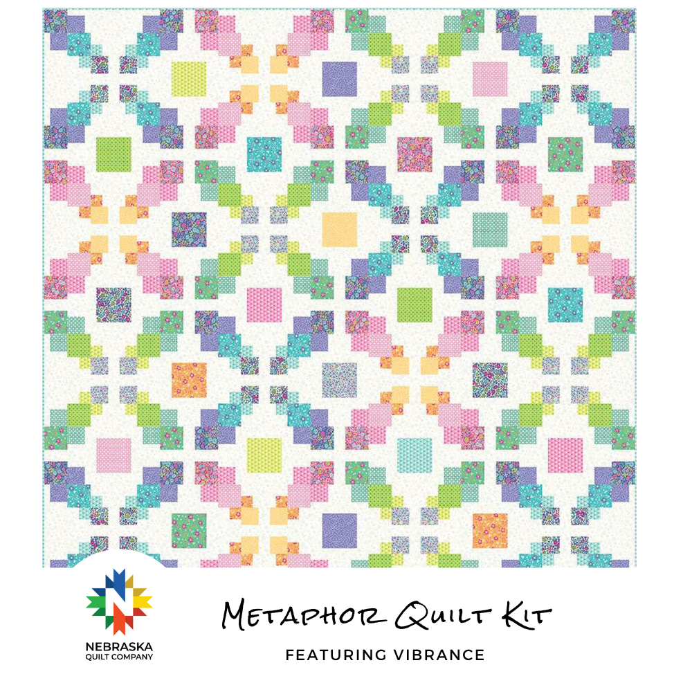 Metaphor Quilt Kit Featuring Vibrance