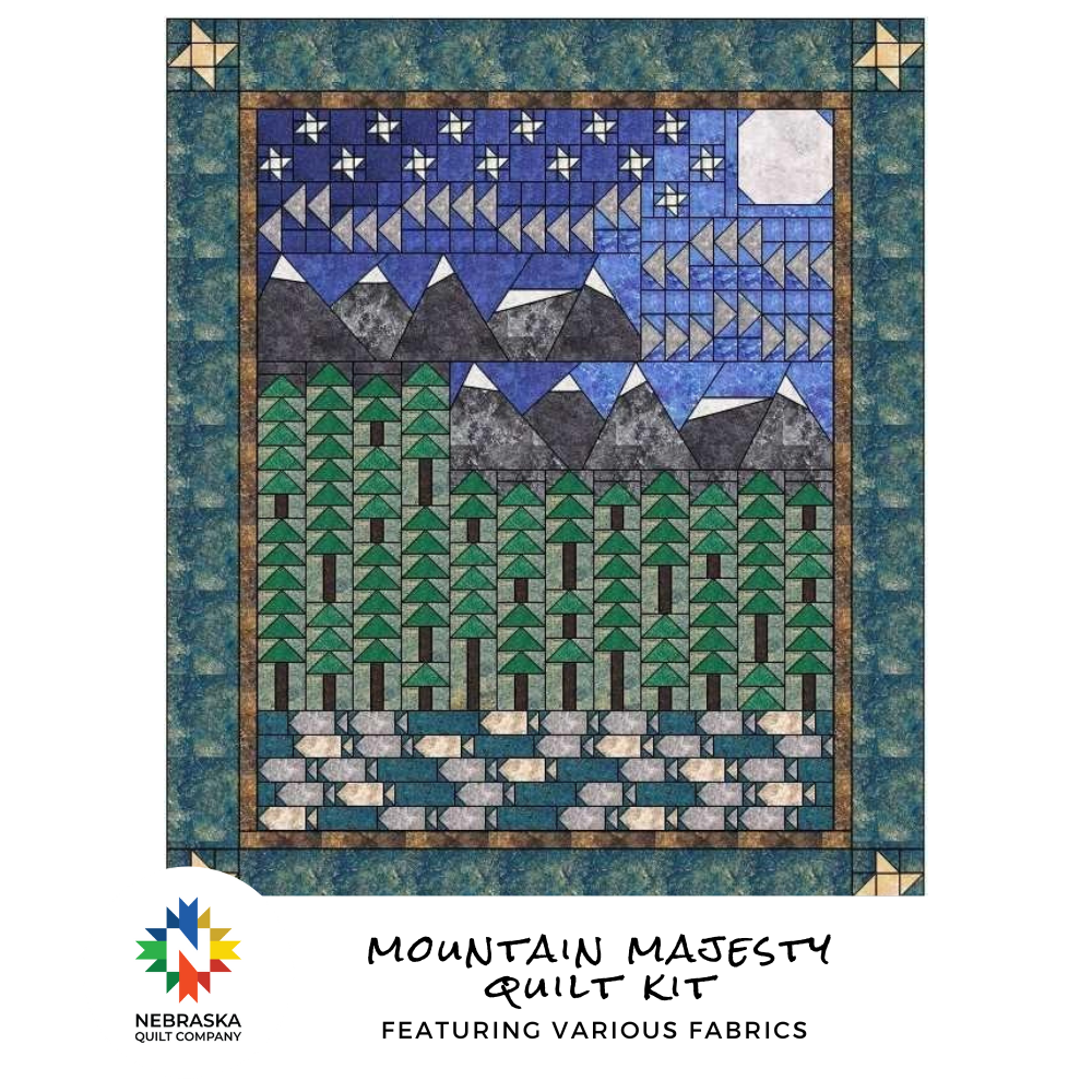 Mountain Majesty Kit featuring Various Fabrics