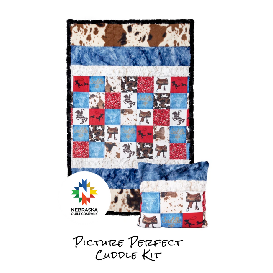 Baby Quilt Kits Minky & Plush | Nebraska Quilt Company