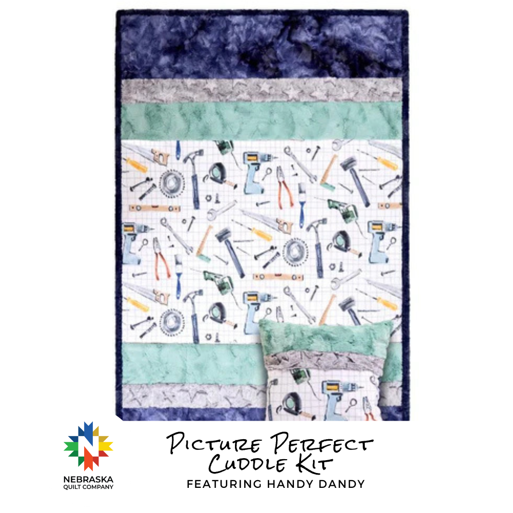 Baby Quilt Kits Minky & Plush | Nebraska Quilt Company