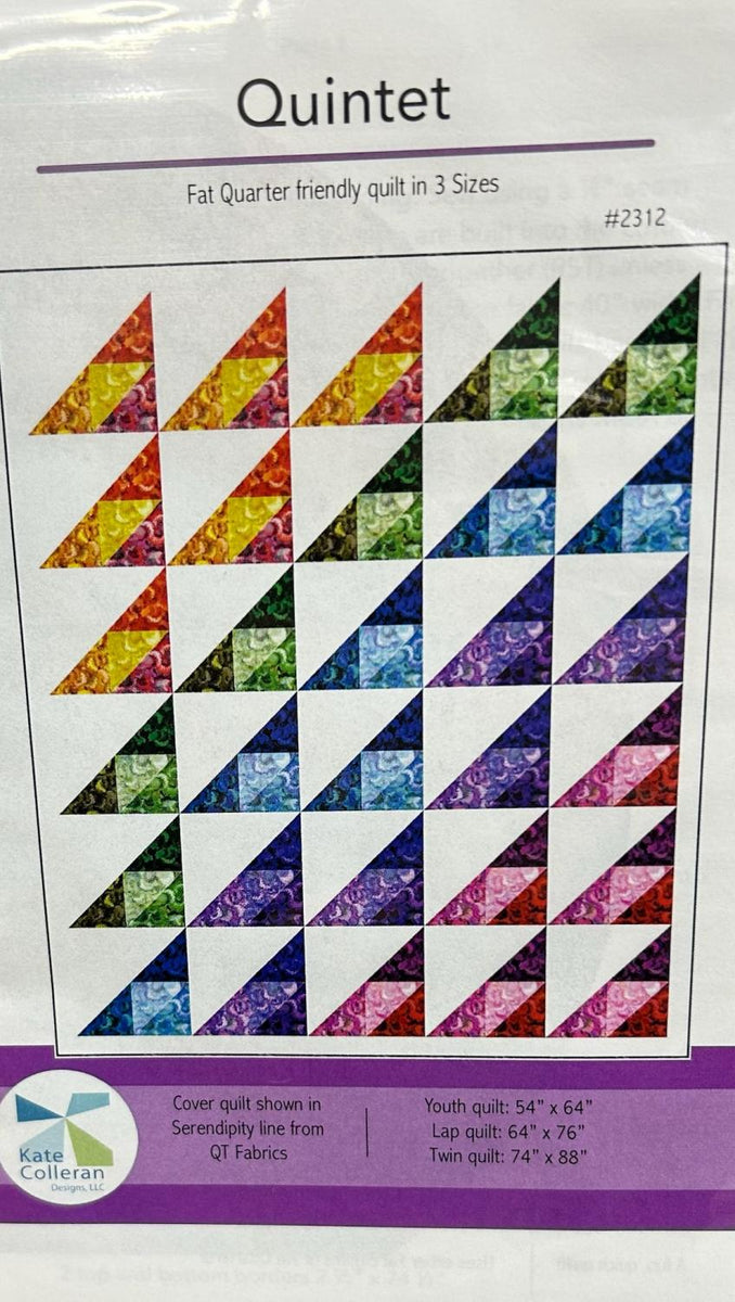 Quintet Pattern – Nebraska Quilt Company
