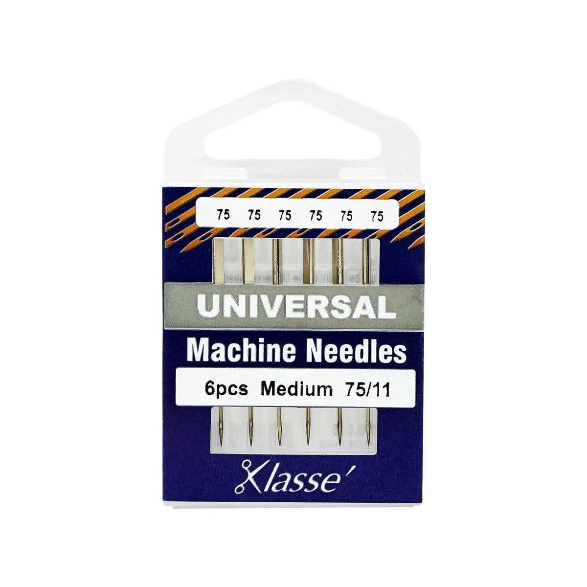 Klasse Universal Machine Needle 75/11 - 6ct – Nebraska Quilt Company