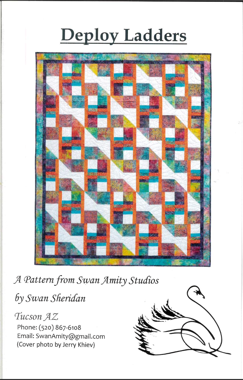 Deploy Ladders Pattern - Nebraska Quilt Company
