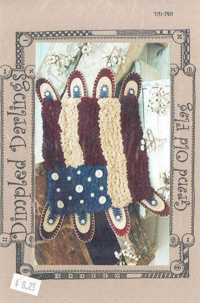 Grand Old Flag Wool Felting Pattern – Nebraska Quilt Company