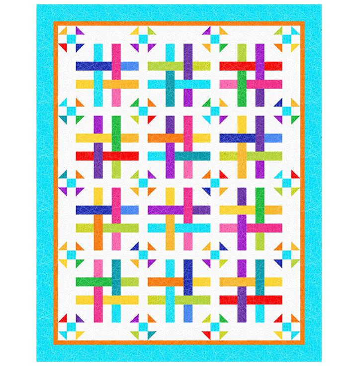 Pick up Stix Pattern - Nebraska Quilt Company