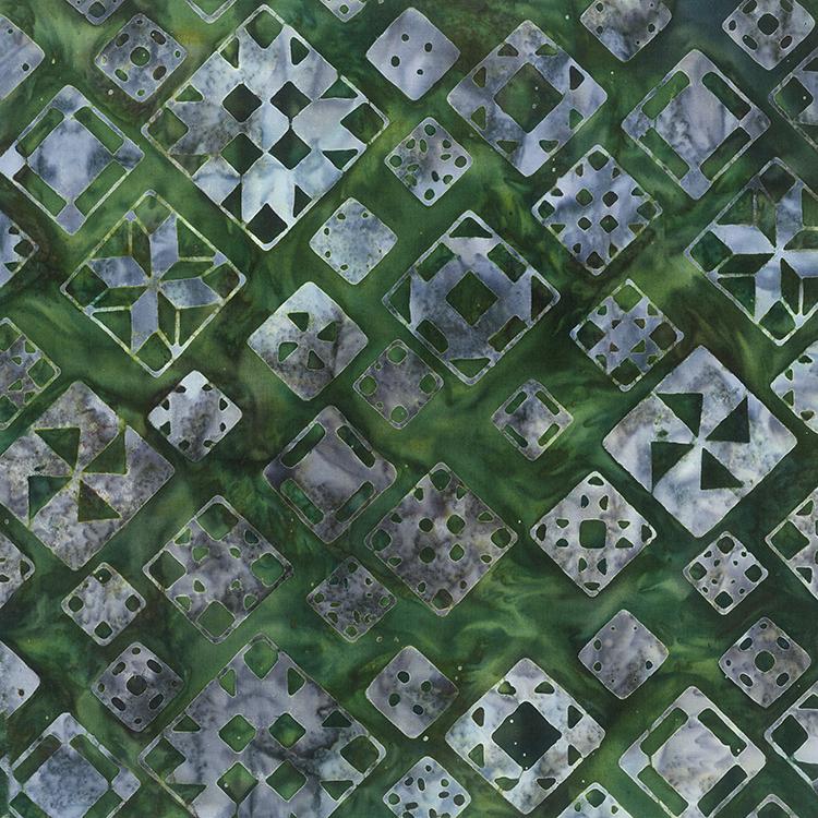 Quilt Inspired Borders Quilt Block Toss Green – Nebraska Quilt Company