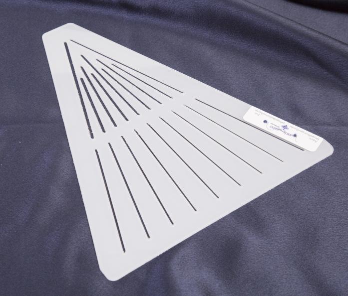 The Wedge Ruler – Nebraska Quilt Company