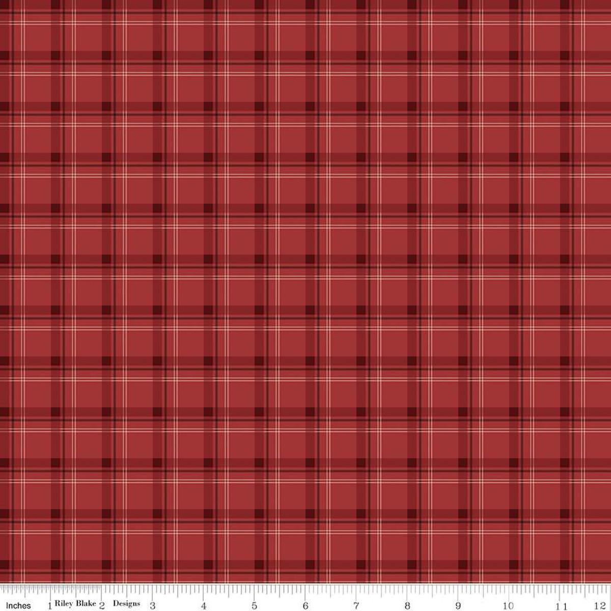 Woodsman Plaid Red – Nebraska Quilt Company